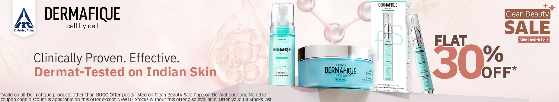 Buy Skin Care Products for Women & Men Online | ITC Dermafique
